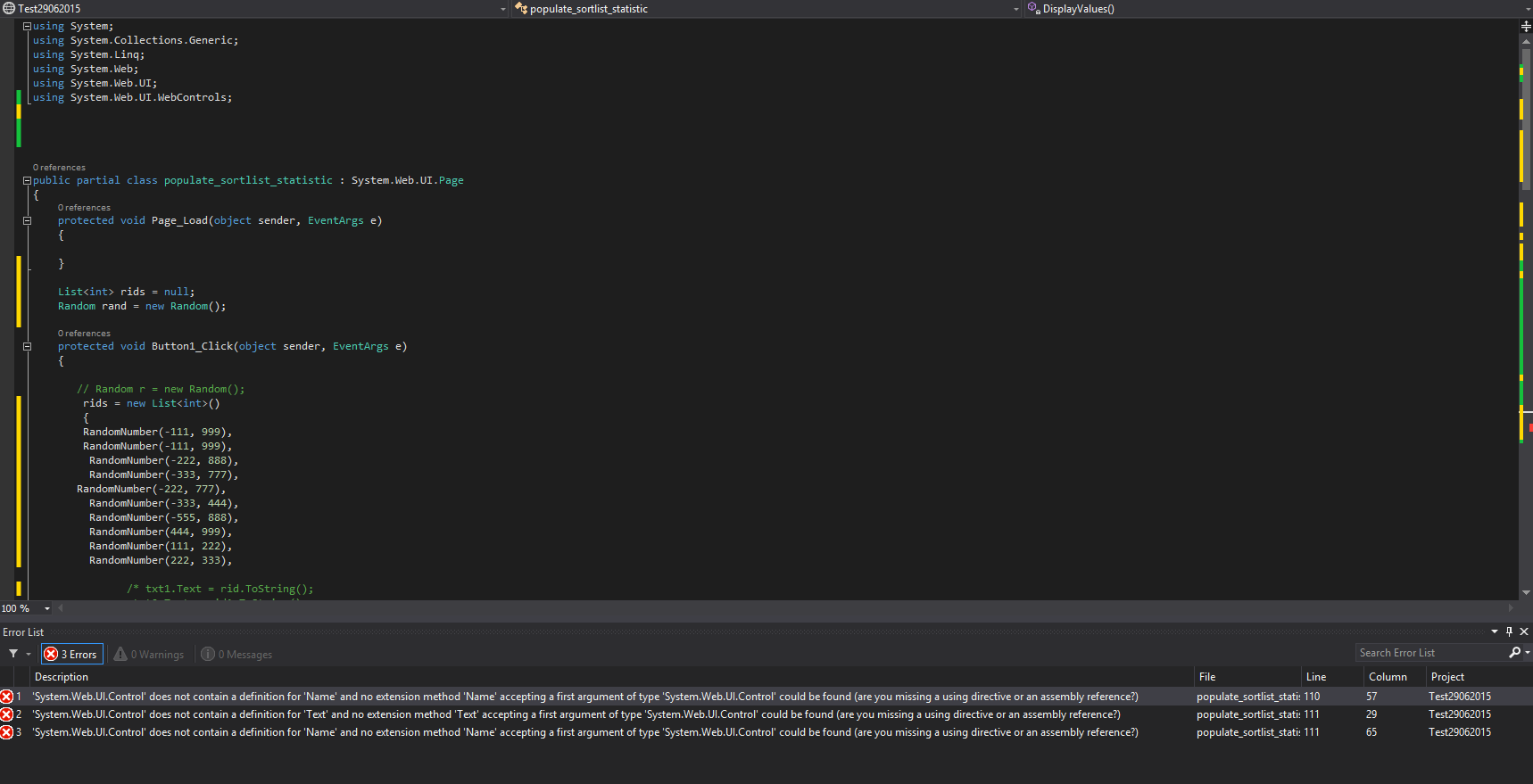 c# - How to store the number form 9 different textbox and sort acceding ...
