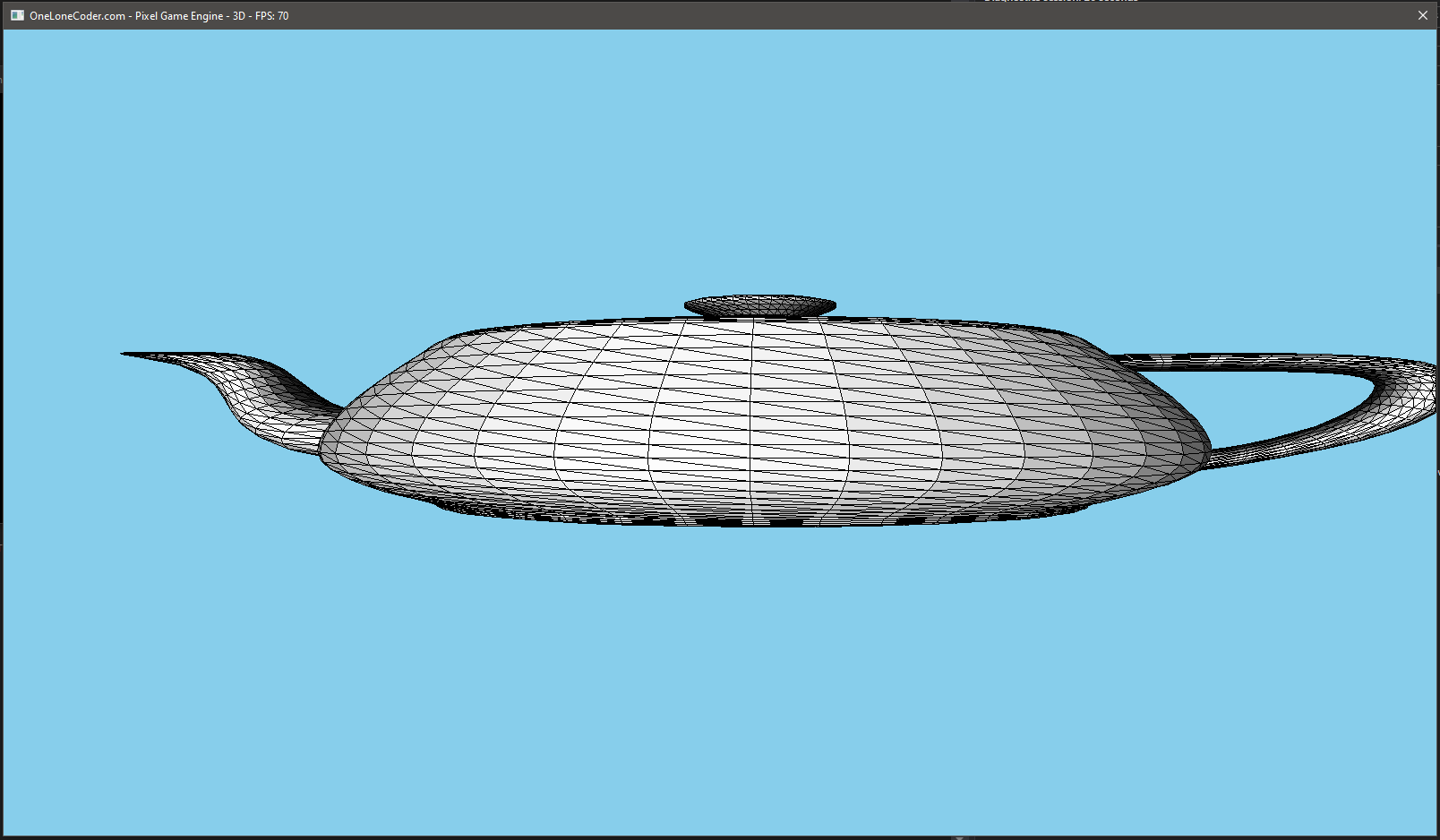 GitHub - Echo319/3D-graphics-engine: Using Javidx OLCPixelGameEngine to ...