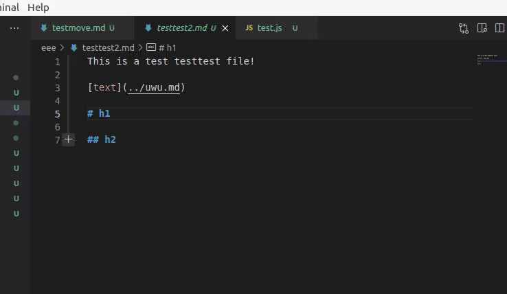 comment-sample `+` doesn't do anything on initial file · Issue #167600 ...