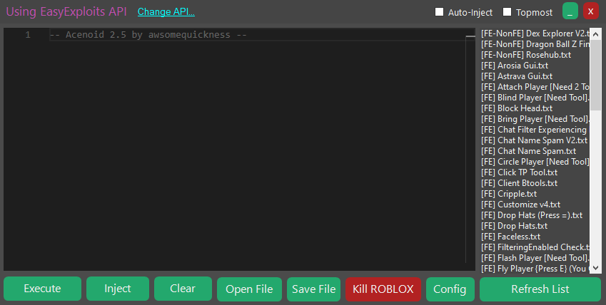 Github M3qpj99kkk Acenoid Acenoid Powerful Open Source Roblox Exploit With Triple Api