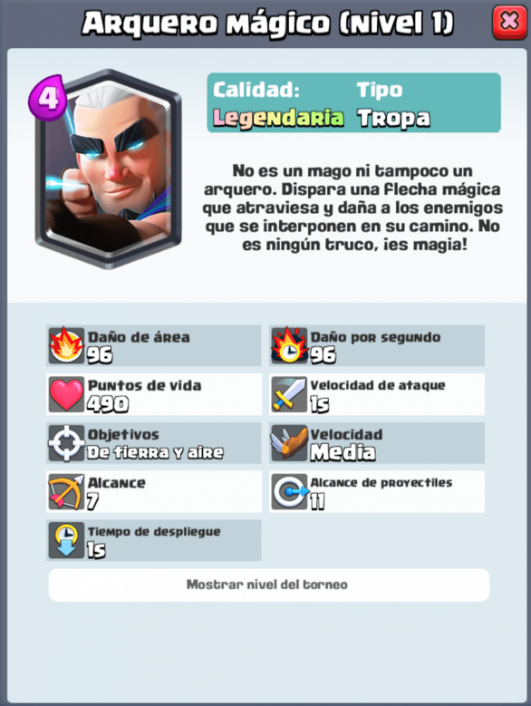 El Arquero mágico, la nueva carta de Clash Royale | Nikode