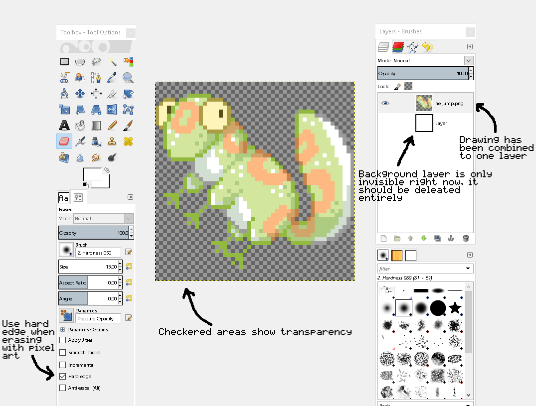 View topic - How to Make Simple Animations on GIMP - Updated - Chicken ...
