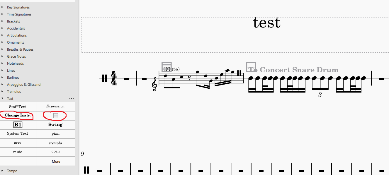 Help with Cues on percussion part : r/Musescore