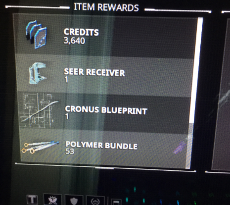 Cronus Blueprint still existing? : r/Warframe