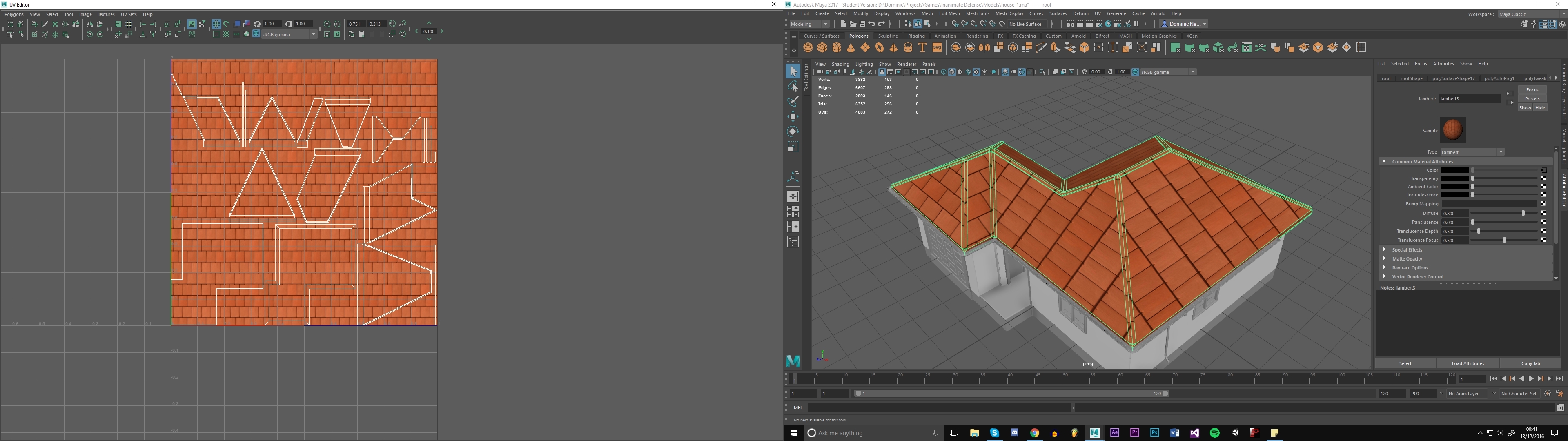 Texture distortion with automatic projection : r/Maya