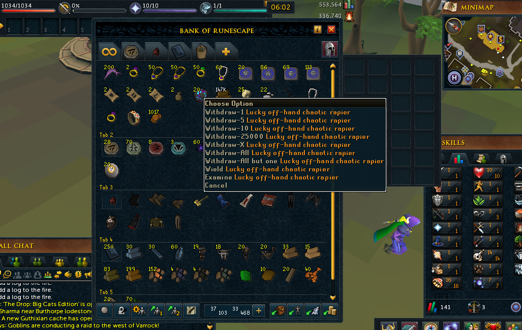 RS3 - LVL 3 Skiller with Chaotic Rapier! | Community | RuneMate