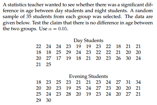 Solved A statistics teacher wanted to see whether there was | Chegg.com