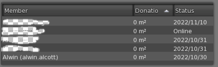 How Can I see Tier Contributions to Group? - Land - Second Life Community
