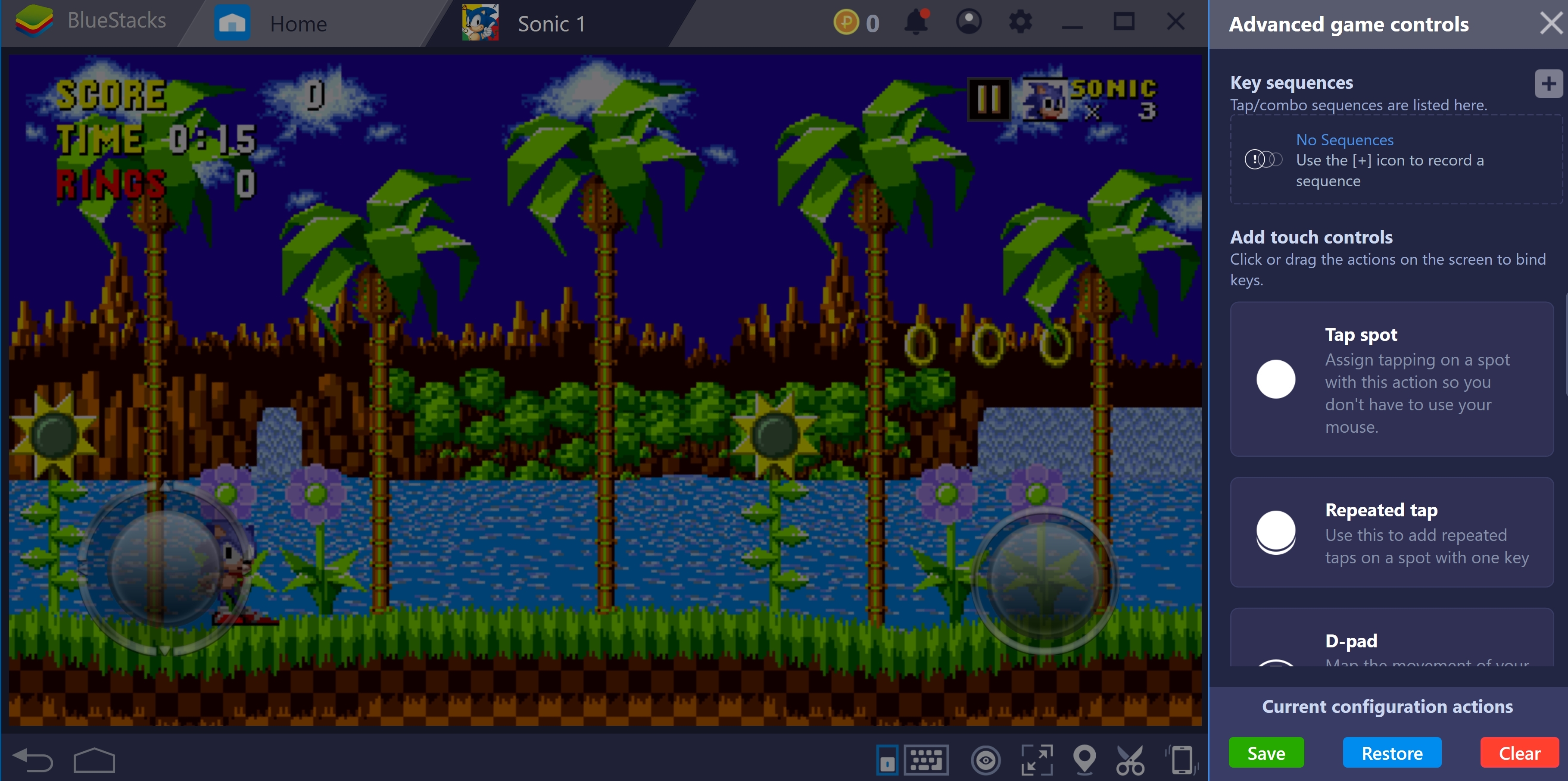 Controller mapping in Bluestacks 4? (Sonic 1 & Sonic 2) : r/BlueStacks