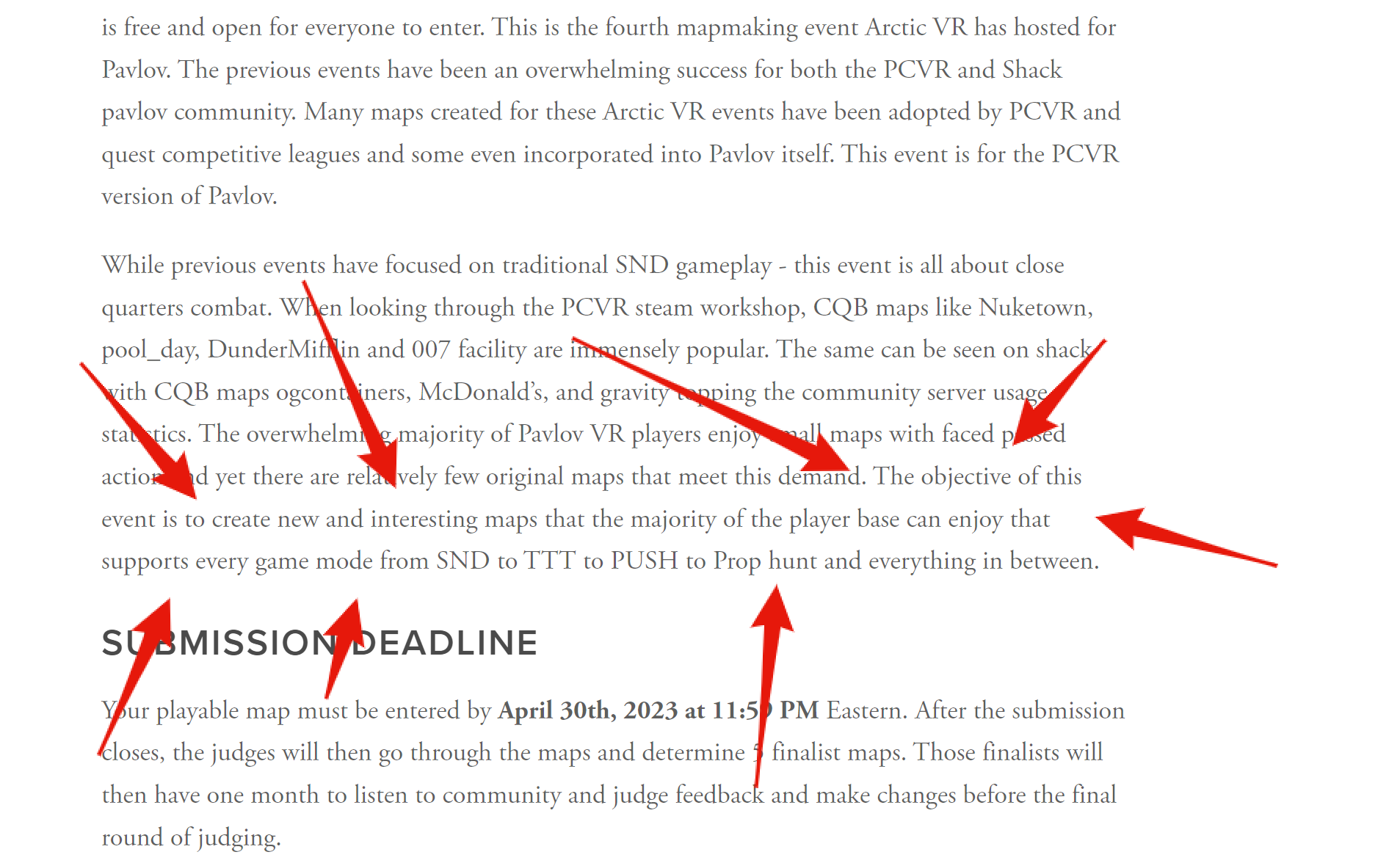 Map making event for Pavlov VR - $15,000 in prizes : r/virtualreality