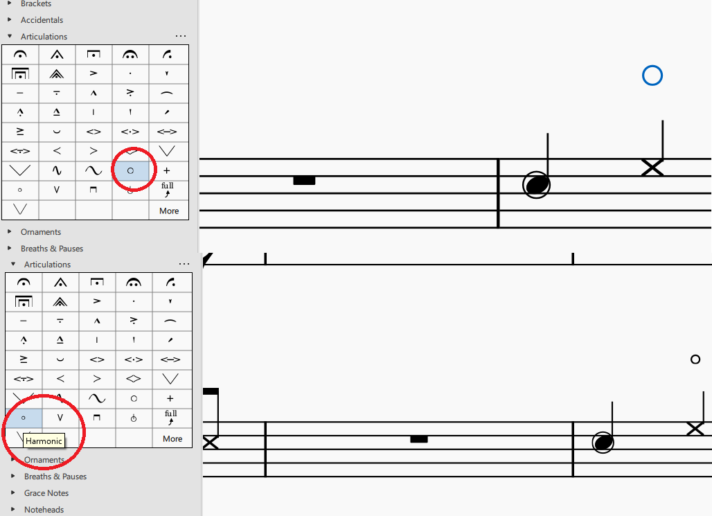 Does anyone know what these circle symbols on the drumset notes are and ...