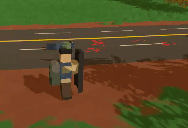Unturned working riot shield prototype : r/unturned