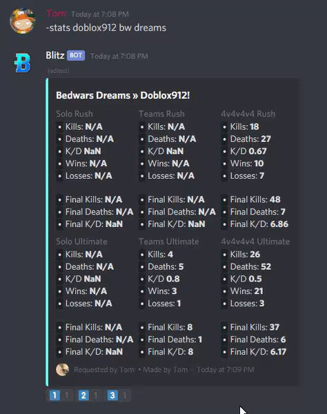 Bedwars Stats Checker | Hypixel Forums