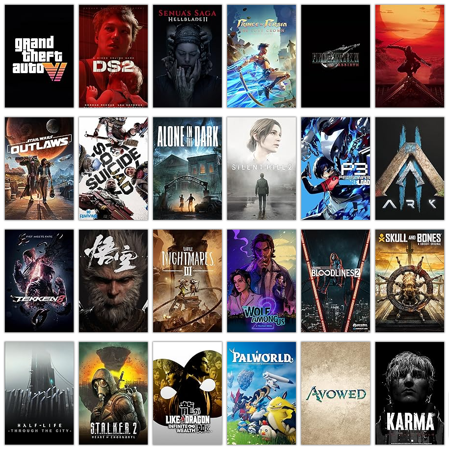 Video Game Company Logo Collage