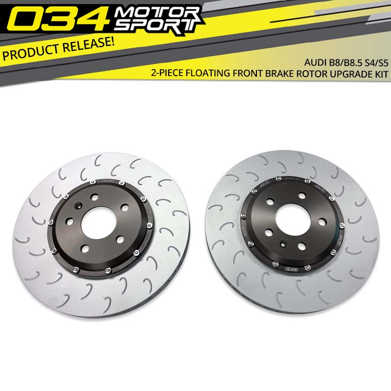 Available Now from 034Motorsport: 2-Piece Floating Brake Rotor Upgrade ...