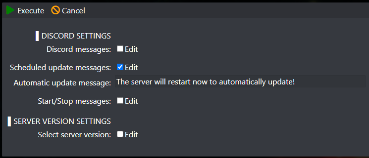 How to setup automatic server updates with discord warning messages on ...
