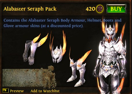 Seraph Armor Pack 0% discount? : r/pathofexile
