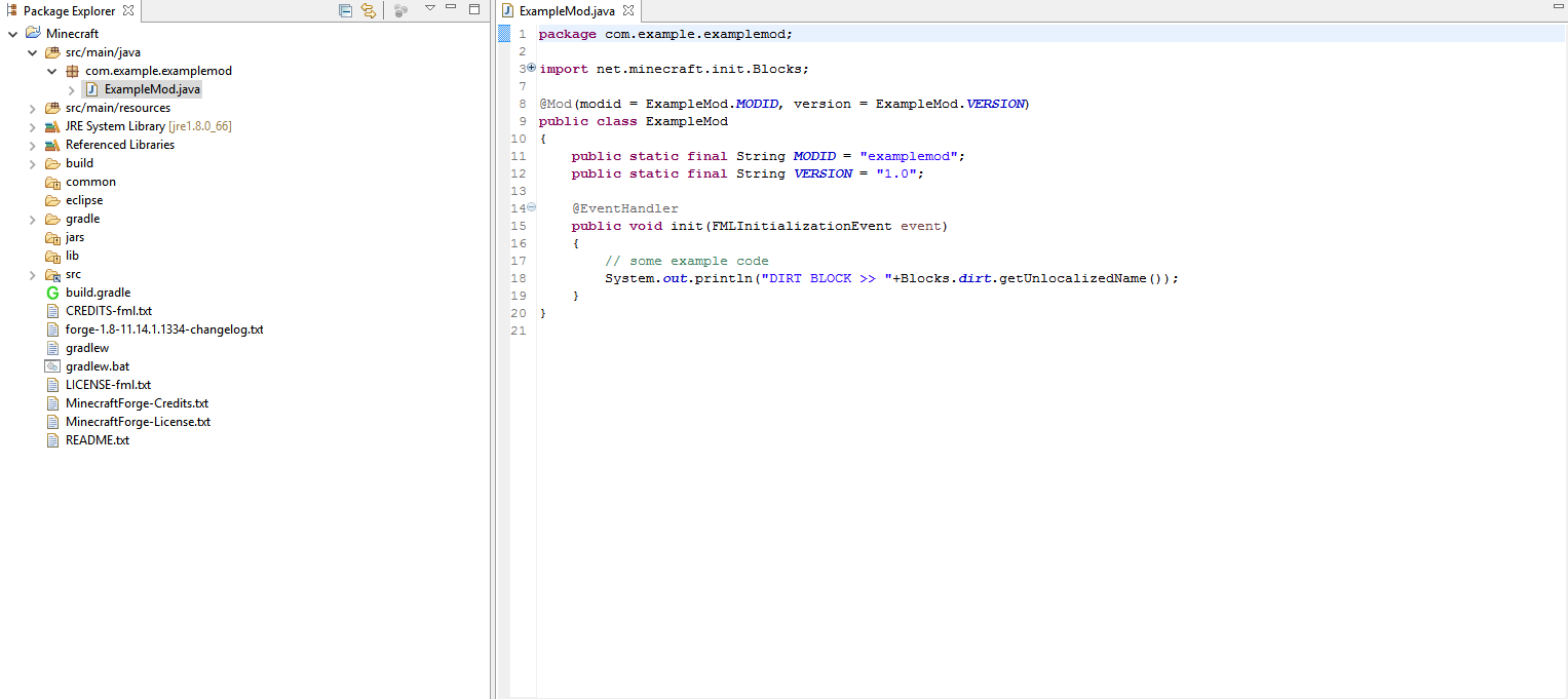Guide How To Start Create Coding Minecraft Forge Mods Hypixel Forums 6445