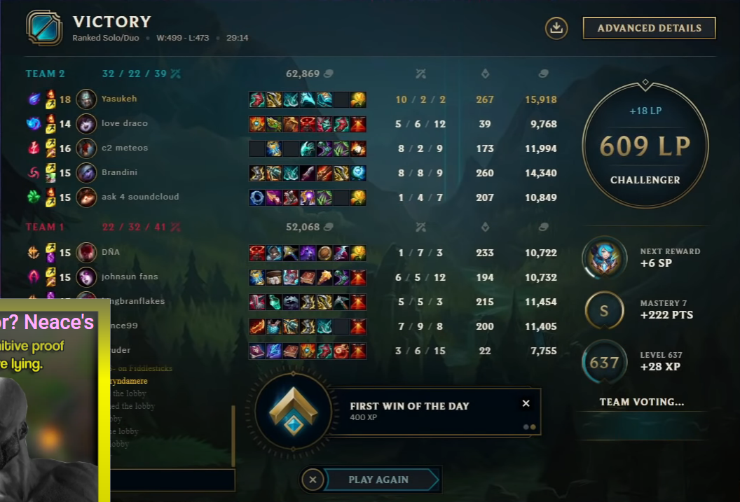 Photoshop your name onto a challenger screenshot to become challenger ...