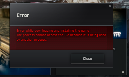 Getting an error trying to install/unpack. : r/EscapefromTarkov