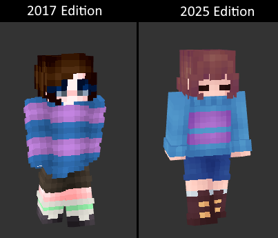 Frisk Minecraft Skin