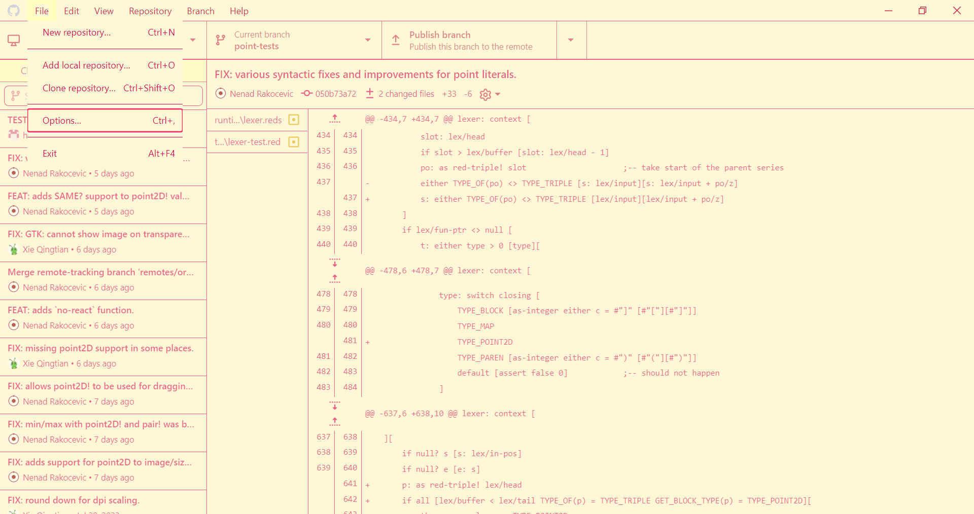 In high contrast mode all themes look the same and diff is colorless · Issue #17191 · desktop ...