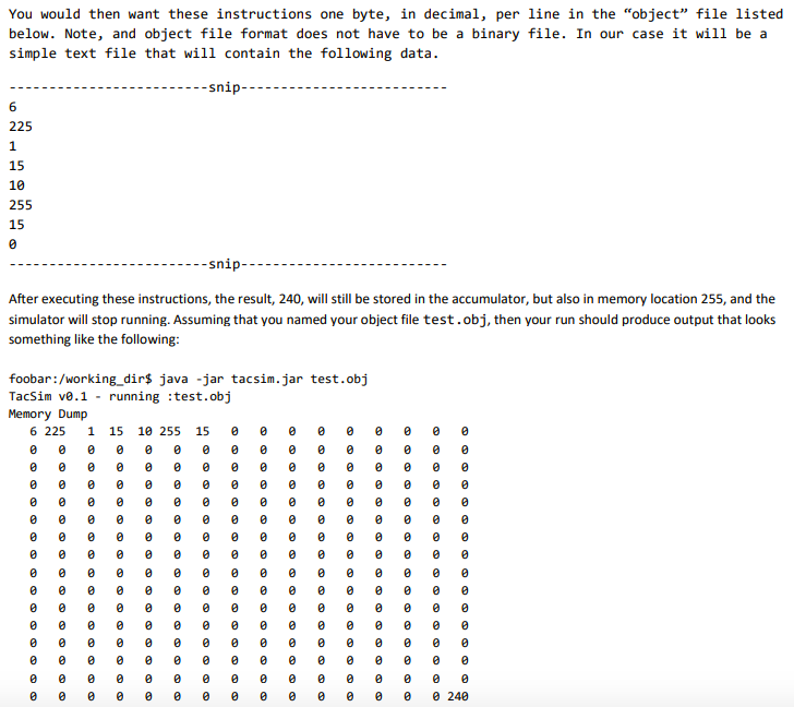 OVERVIEW In this project, you will be implementing a | Chegg.com
