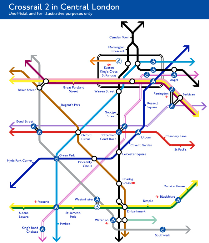 Crossrail 2 on the Tube Map | Page 2 | RailUK Forums