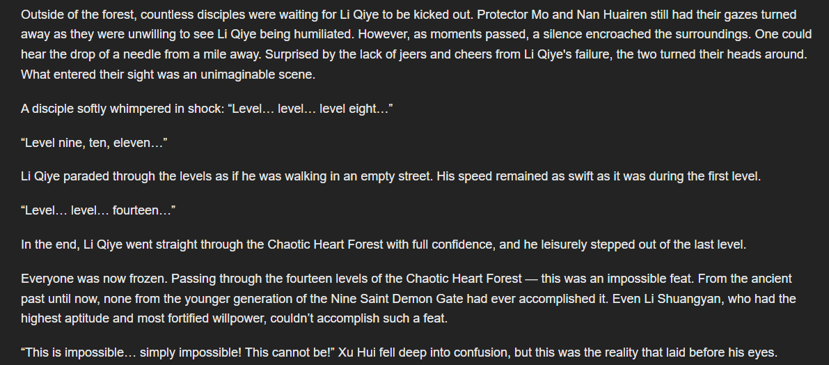 Li Qiye Revisions Again | VS Battles Wiki Forum