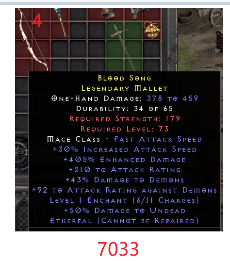 Xh23 Eth Legendary Mallet - Topic - d2jsp