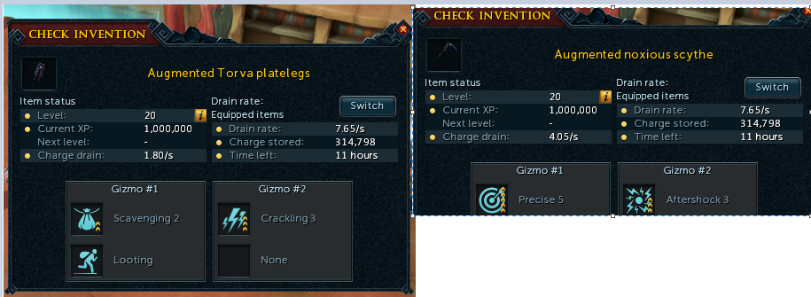 That feeling when you can finally siphon for mass xp! : r/runescape