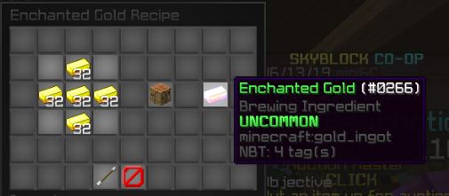 Fortune Recipe | Hypixel Forums