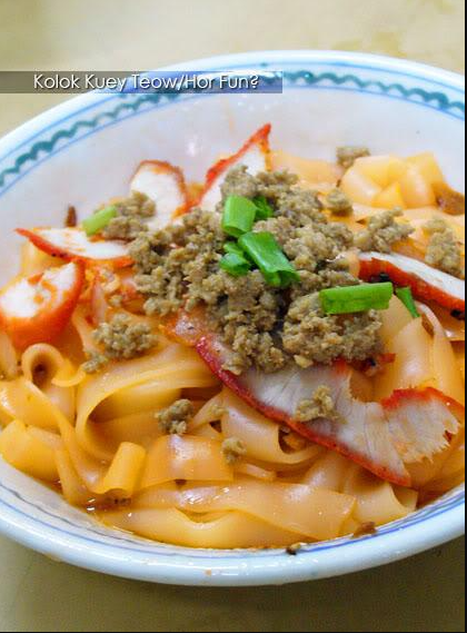 technically kueh teow/hor fun is bread but wet