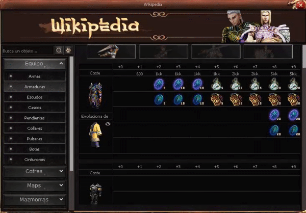 🛡️ Guía Evolución del Set de Armaduras PvM - Equipamiento - Beyond2 - Foro