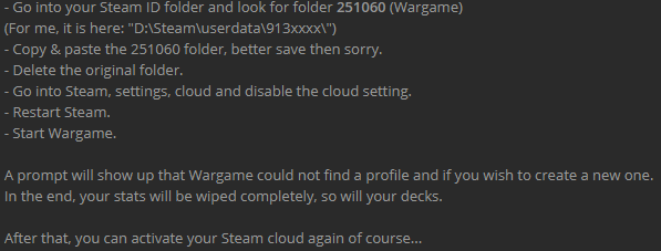 How to reset my stats in WG : European Escalation? : r/wargame