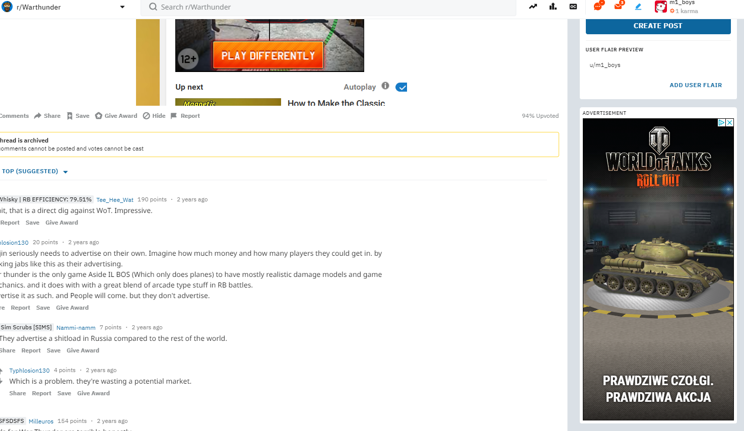Warthunder/Wot Ads : r/Warthunder