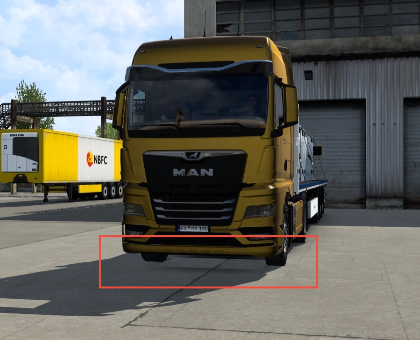 [MAN TGX] Fake shadow broken [218820] - SCS Software