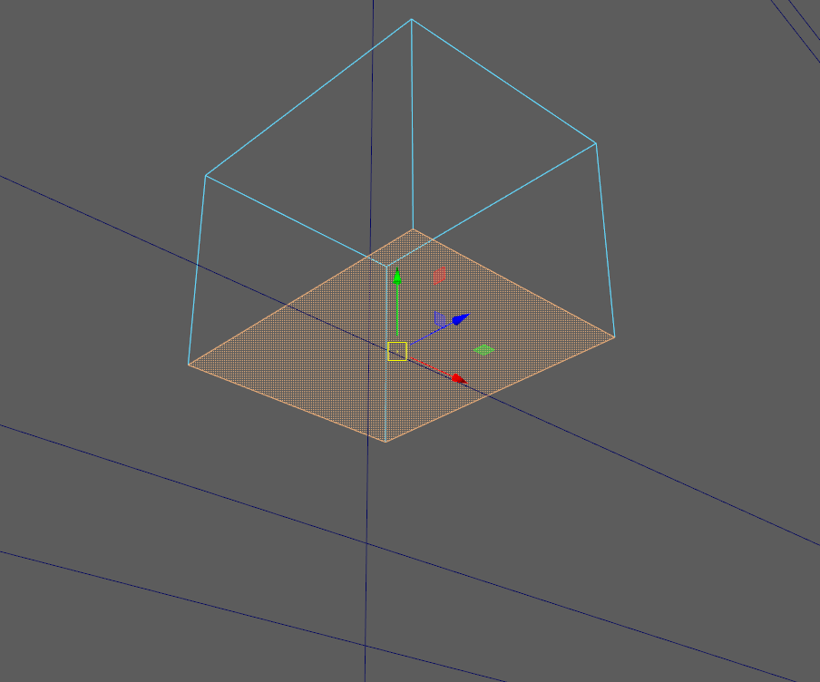 How does one connect this box to the edges below it by moving the face ...