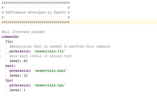 ExperienceCommands | SpigotMC - High Performance Minecraft Community