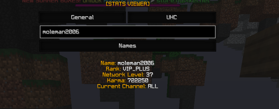 [Custom 1.8.8 Client] Skull Project v 1.5.1 (Status HUD, Stats, Name ...