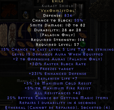 Exile Kurast Shield Ft - Topic - d2jsp