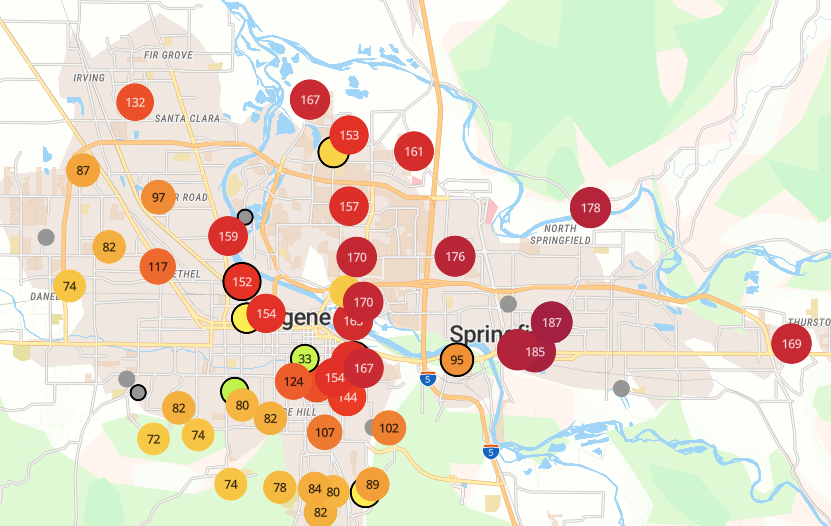 Currently 200+ AQI in N. Eugene : r/Eugene