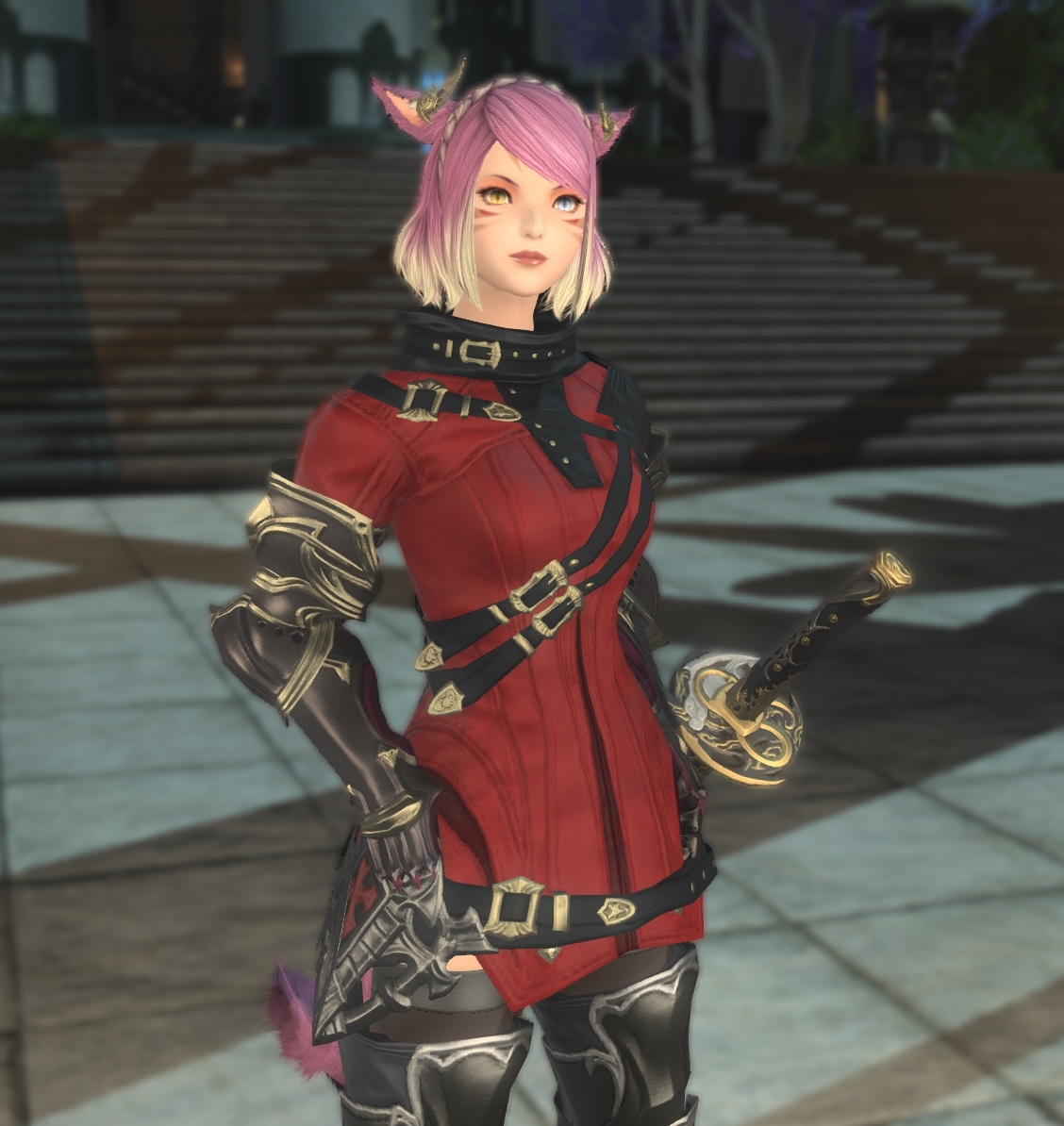 Drew A Viera Wearing Casual Clothing : r/ffxiv