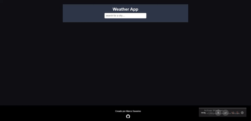 GitHub - MarcoSavarin0/app-weather: Es una web en la cual utilizo ...