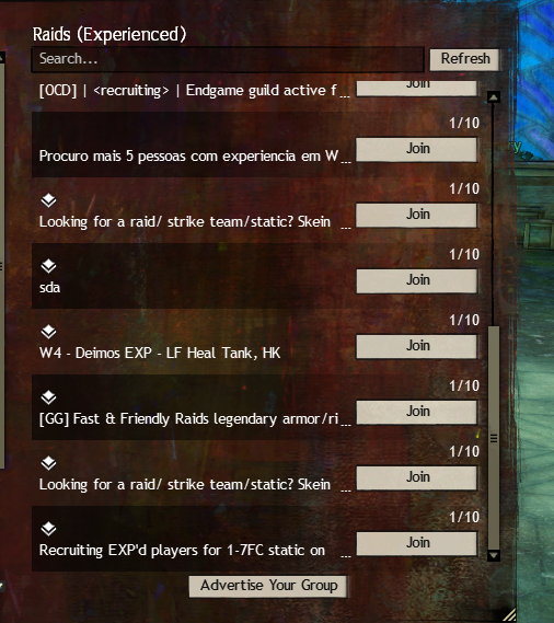 Something needs to be done about the spam in the NA Raid LFG : r/Guildwars2