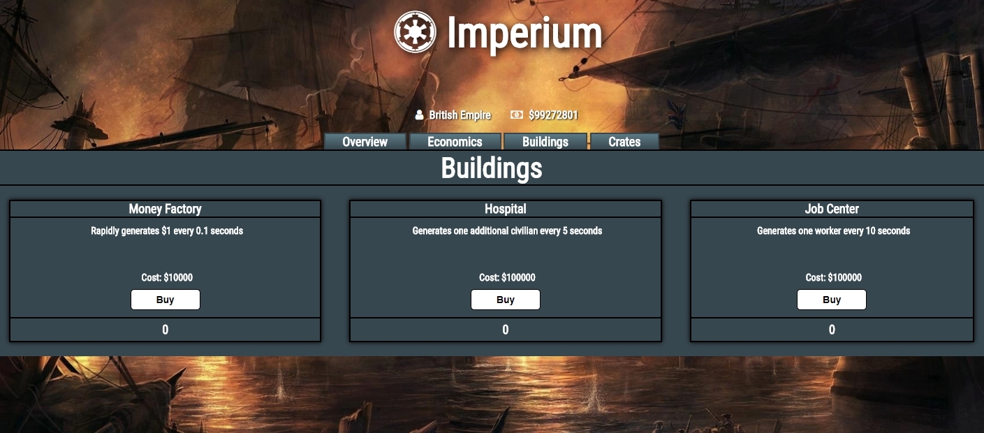GitHub - tobnys/Imperium: A web-based idle game