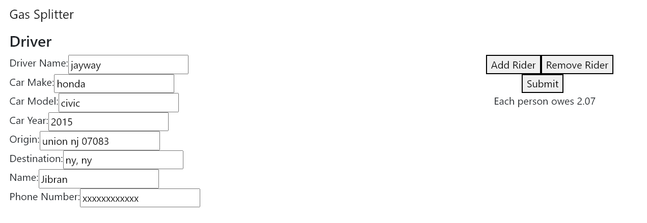 GitHub - It-s-Saturday/GasSplitter