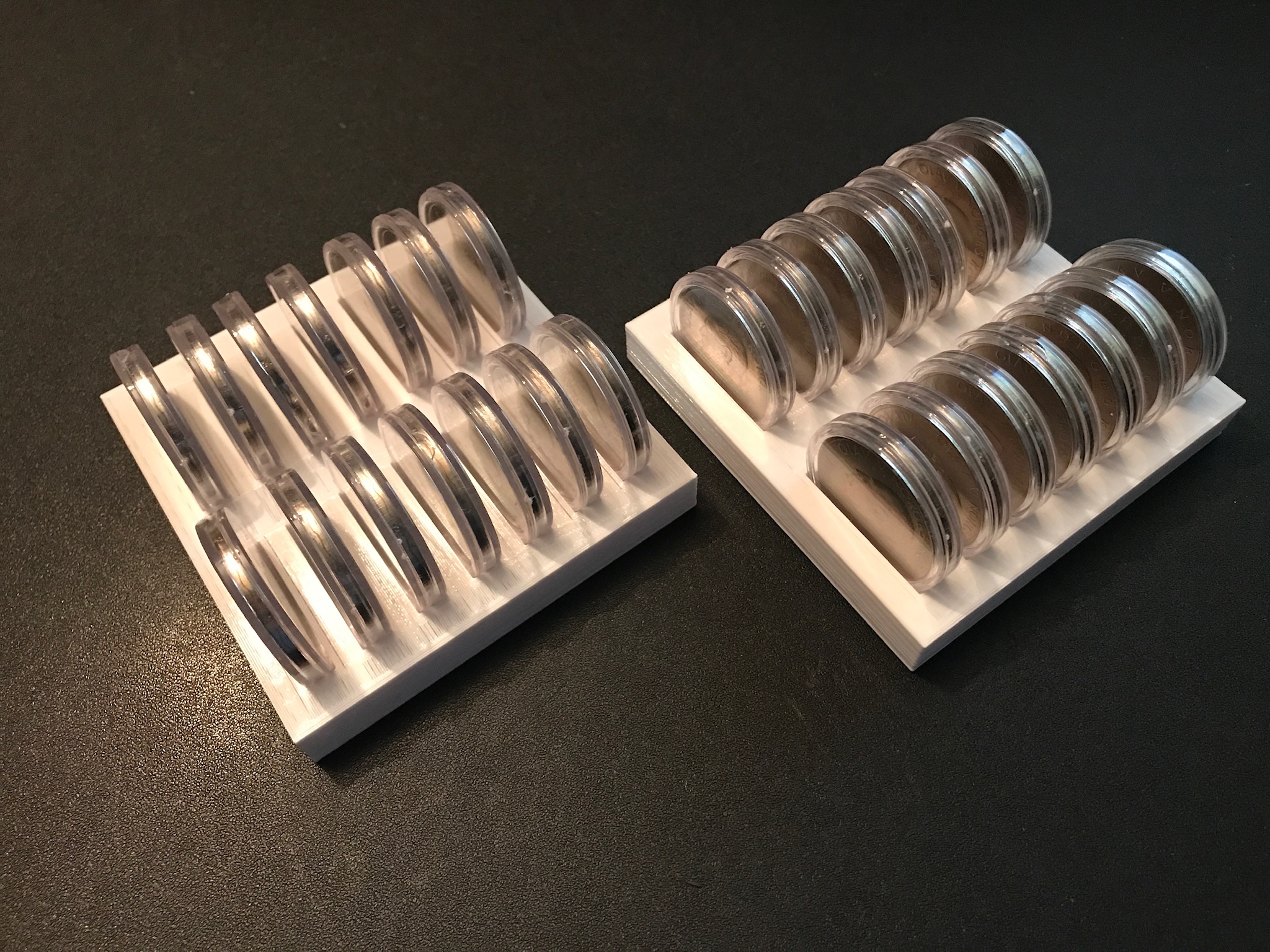 How I made a long-term storage unit for my coins with 3d-printing (many ...