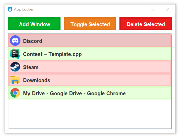 GitHub - feliser/AppLocker