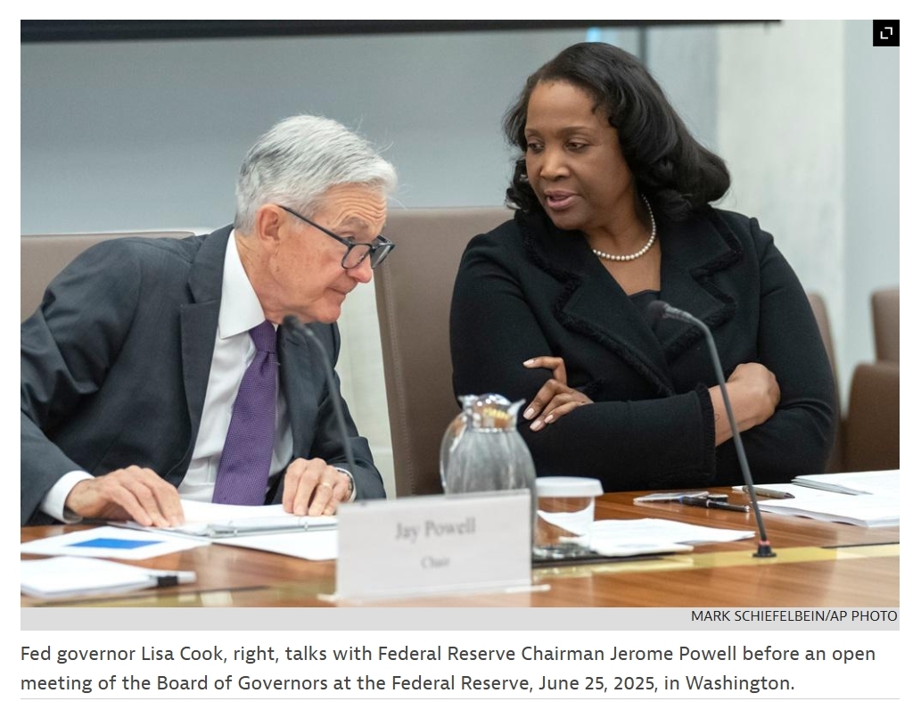 Trump's Hit Job Against Fed Governor Lisa Cook - Democratic Underground ...